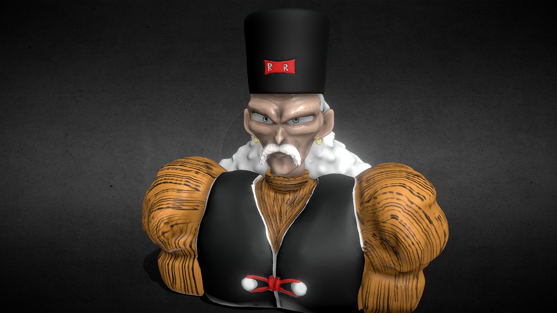 Dr. Gero Bust - Dragon Ball Z (Android Saga) - 3D model by Christian ...