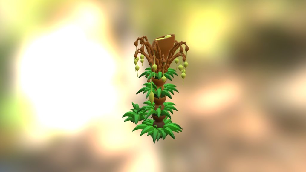 Nectar Tree - 3D model by williemancan [c8b91ad] - Sketchfab