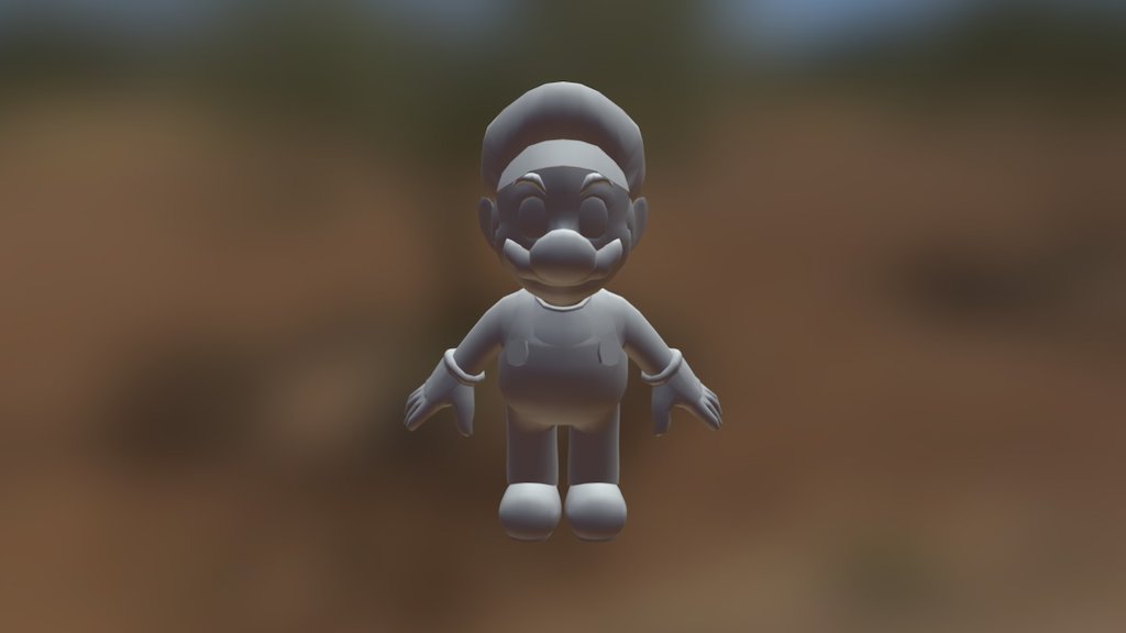 Mario - 3D model by Matthew Meyers (@darthobsidian) [c8b9f4e] - Sketchfab