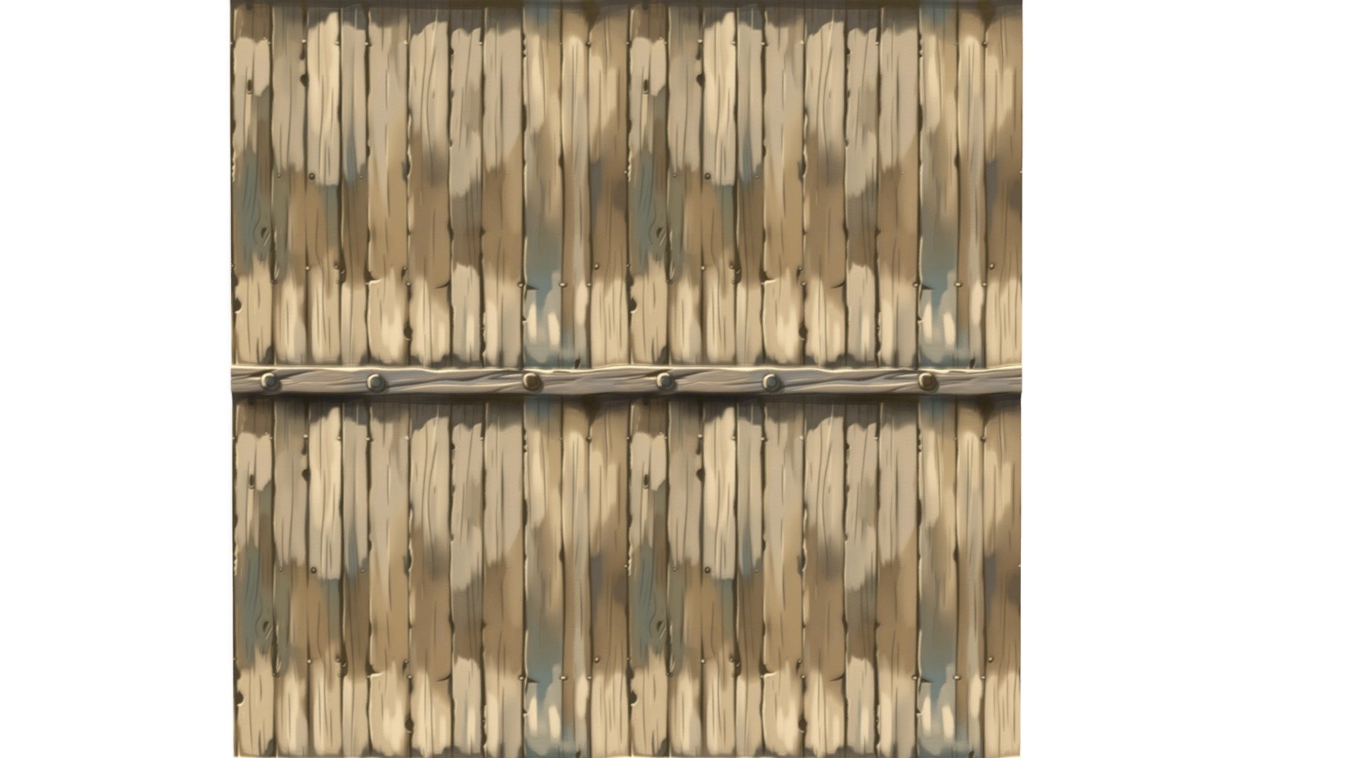 Stylized Wood Fence Seamless Texture - Buy Royalty Free 3D model by ...