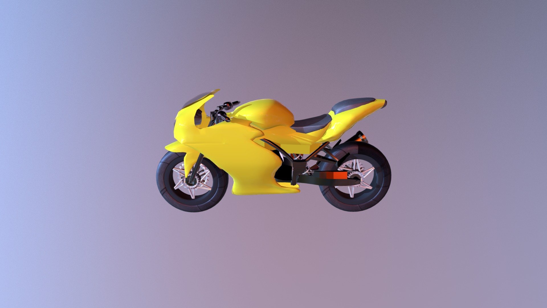 Moto - 3D model by Queagencia [c8be186] - Sketchfab
