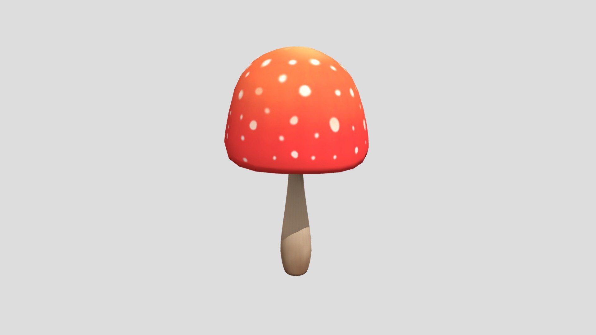 Toadstool 1 - 3D model by umumj1 [c8bfbbd] - Sketchfab