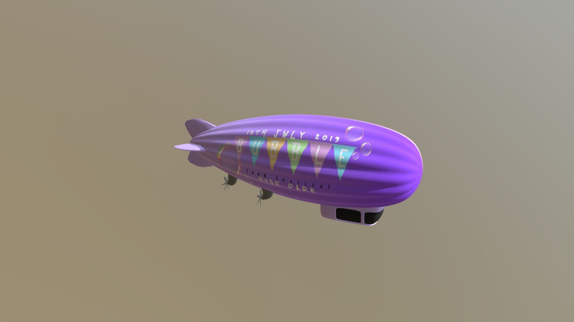 Blimp Final Lisa - 3D model by brit-IDD (@britkids) [c8c0c19] - Sketchfab