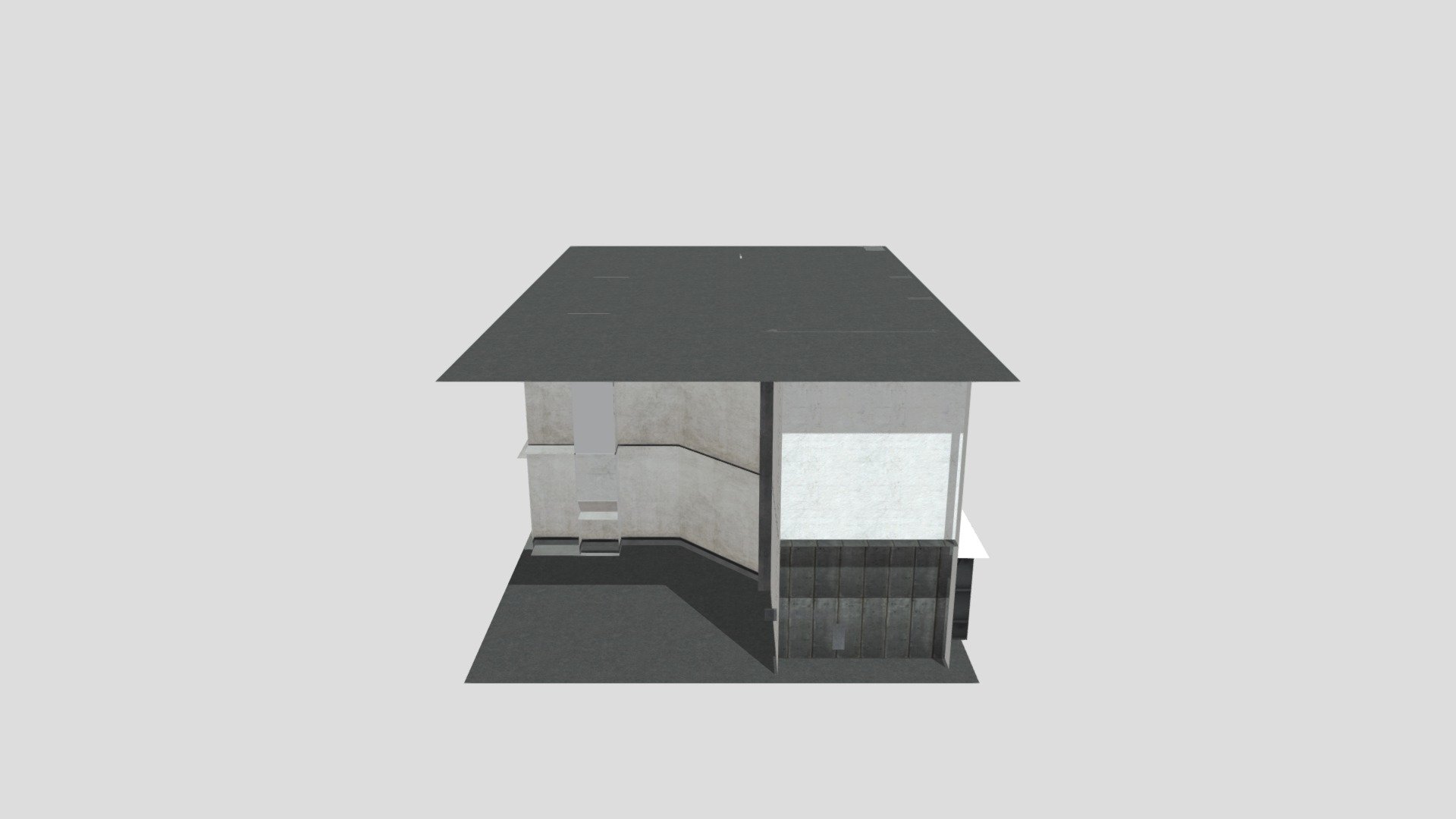 SCP:CB Rooms - Light Zone - Hall Power - Download Free 3D model by ...