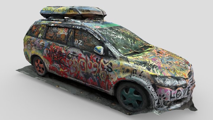 Graffiti 3D models - Sketchfab