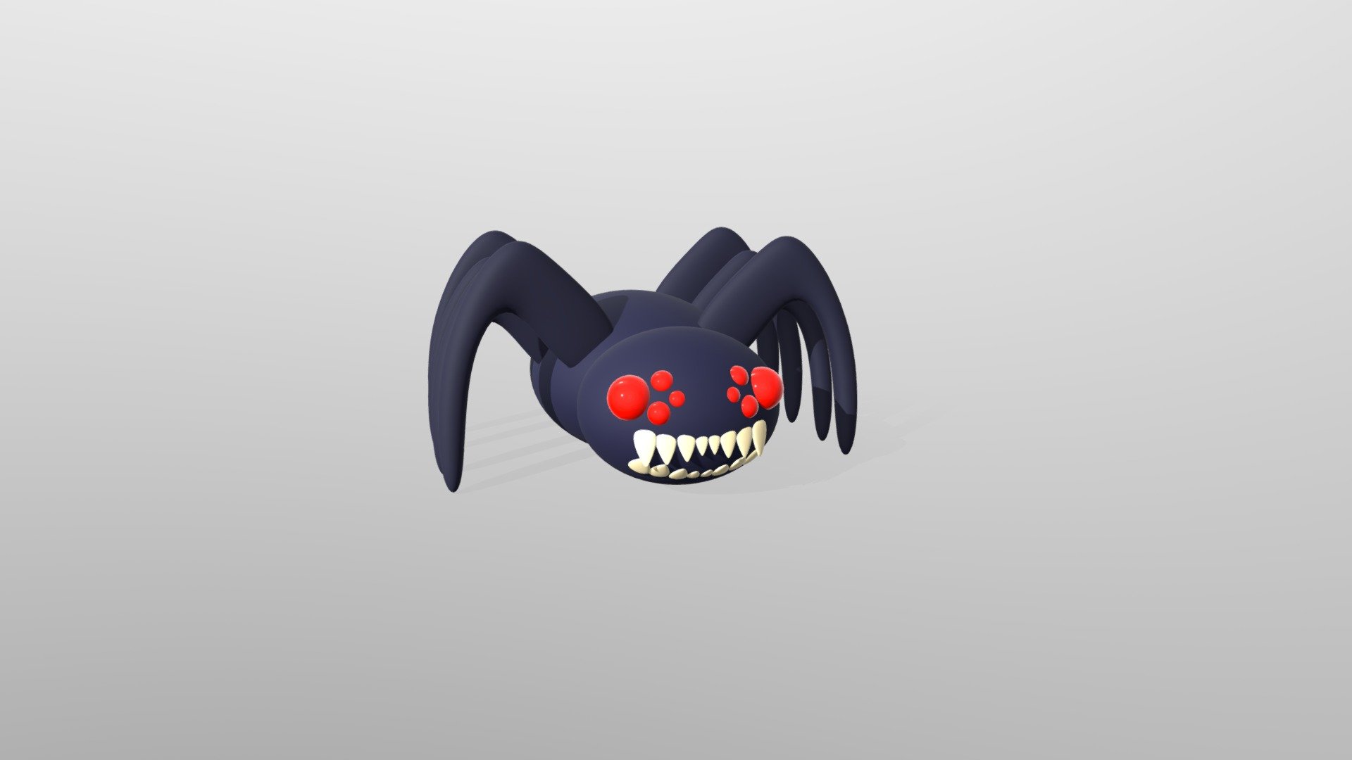 Low Poly Spider Model - 3D model by Straat_Hyena045 [c8c2018] - Sketchfab