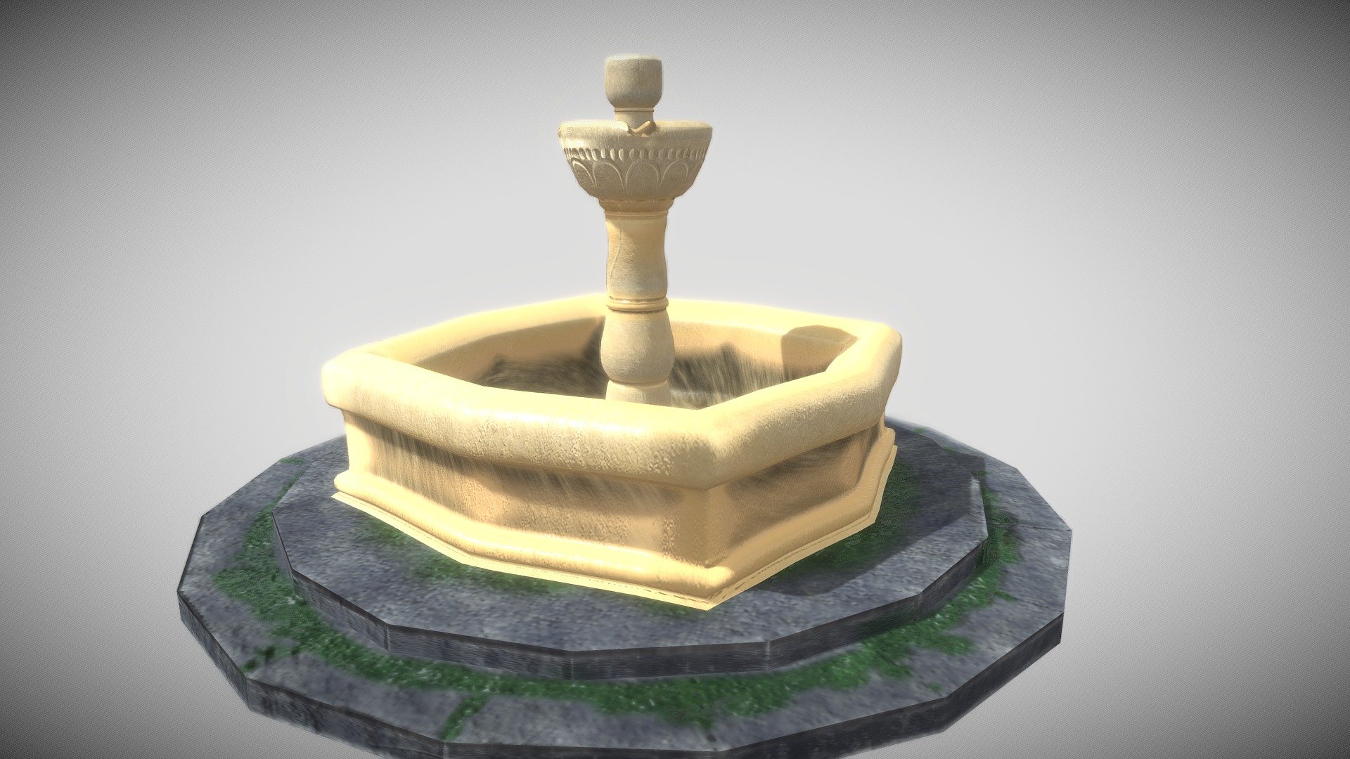 Fountain - Download Free 3D model by 2Q (@letsonline) [c8c45e1] - Sketchfab