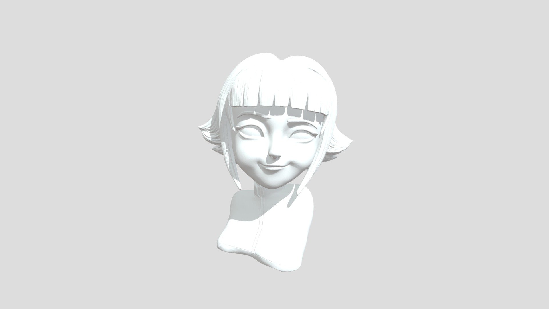 Animated Character Portrait - Download Free 3D model by gogofanza ...