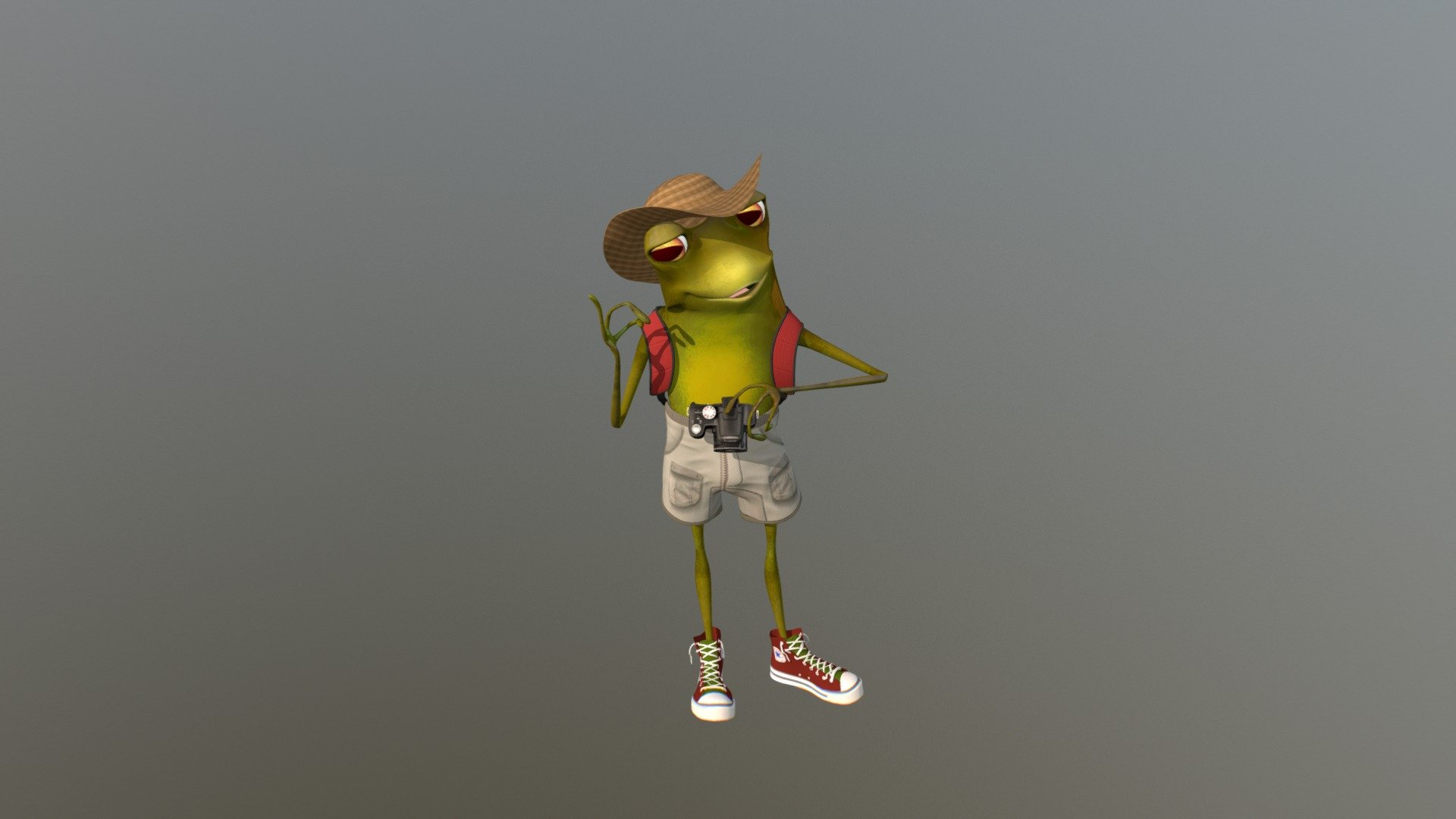 Rana Animacion - 3D model by Akstyo [c8cc23c] - Sketchfab