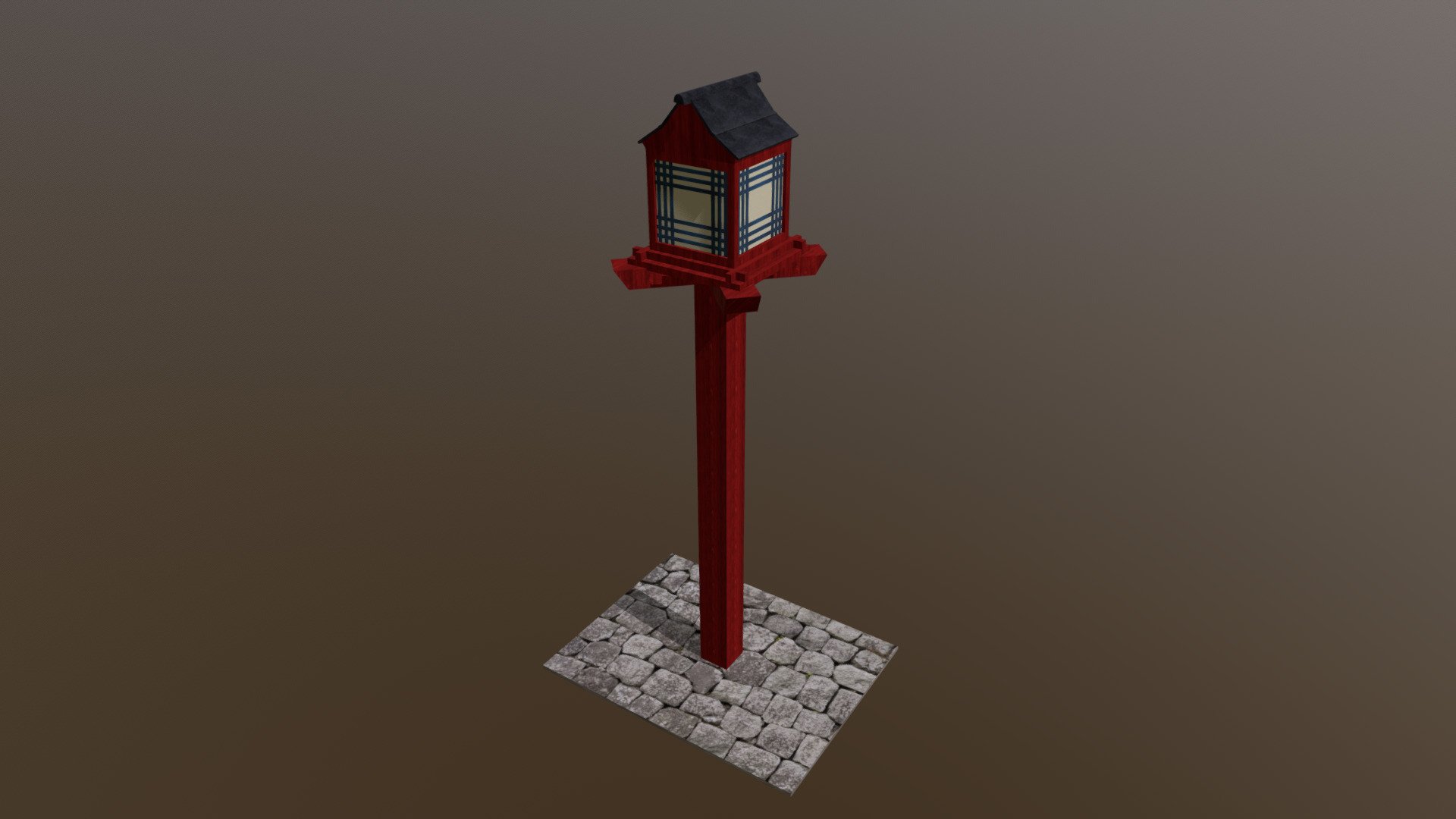 Japanese Lantern - 3D model by Opendavid [c8cc944] - Sketchfab