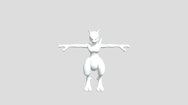 Mewtwo 3D models - Sketchfab
