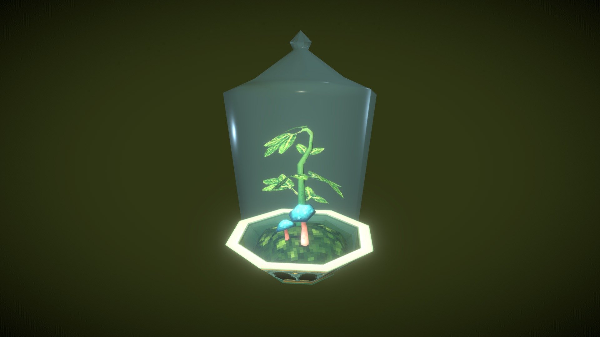 Herb Terrarium - Download Free 3D model by Ouroridae (@pandaleon ...