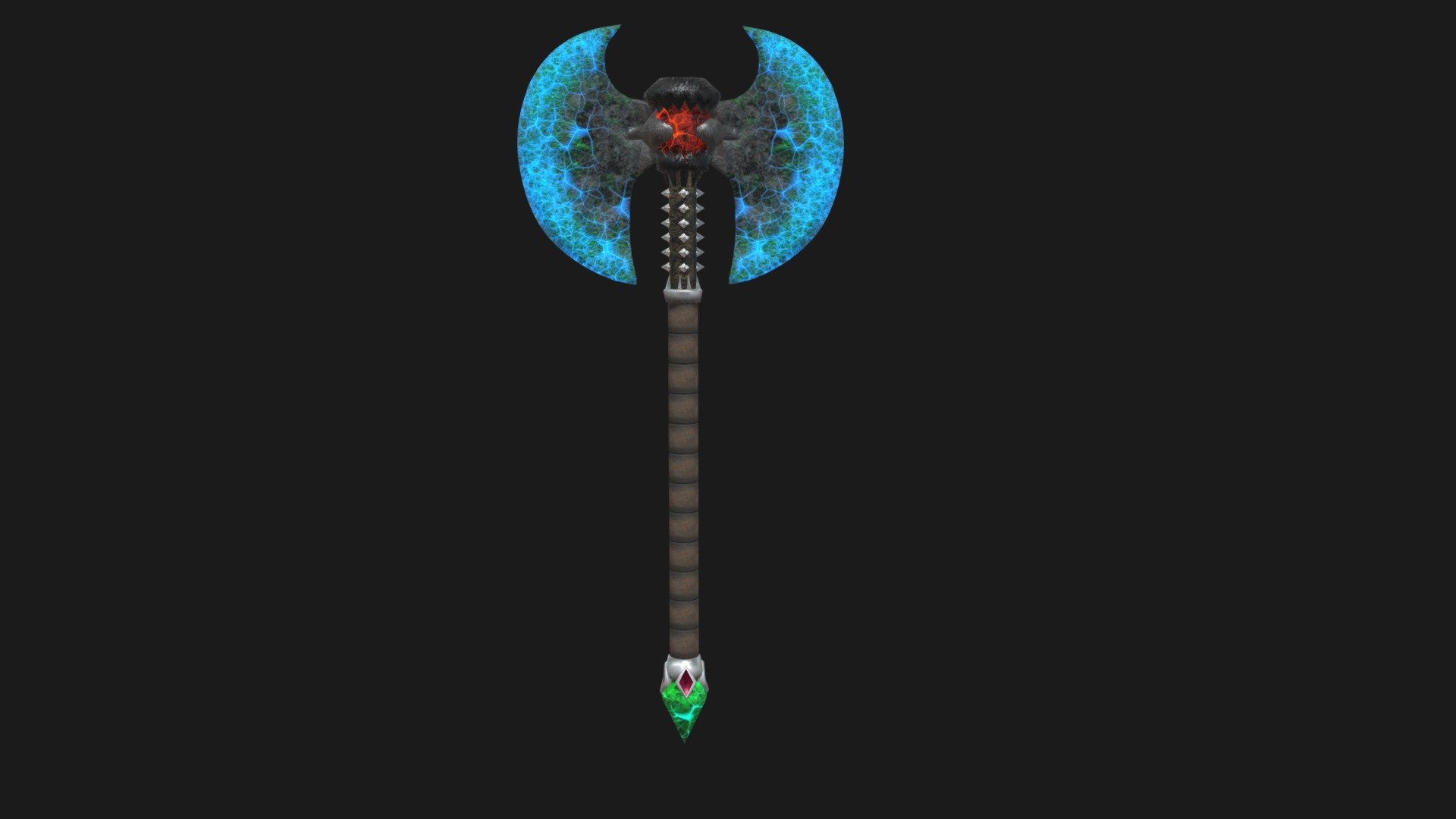 Thunder Axe - 3D model by tibucuartas [c8d117e] - Sketchfab