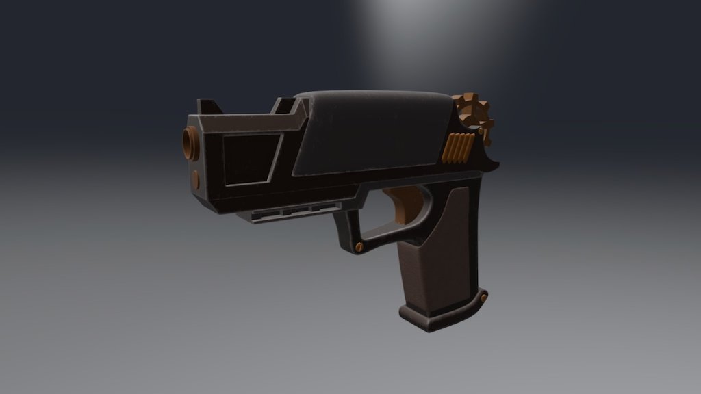Cog Pistol - 3D model by Squidgey [c8d1804] - Sketchfab