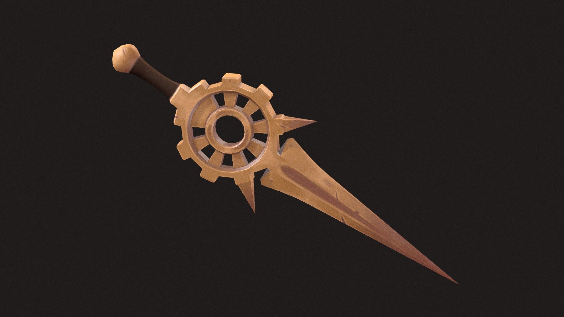 Swordtember Day Three: Gears - 3D model by Cassidy Elem (@cassidyelem ...