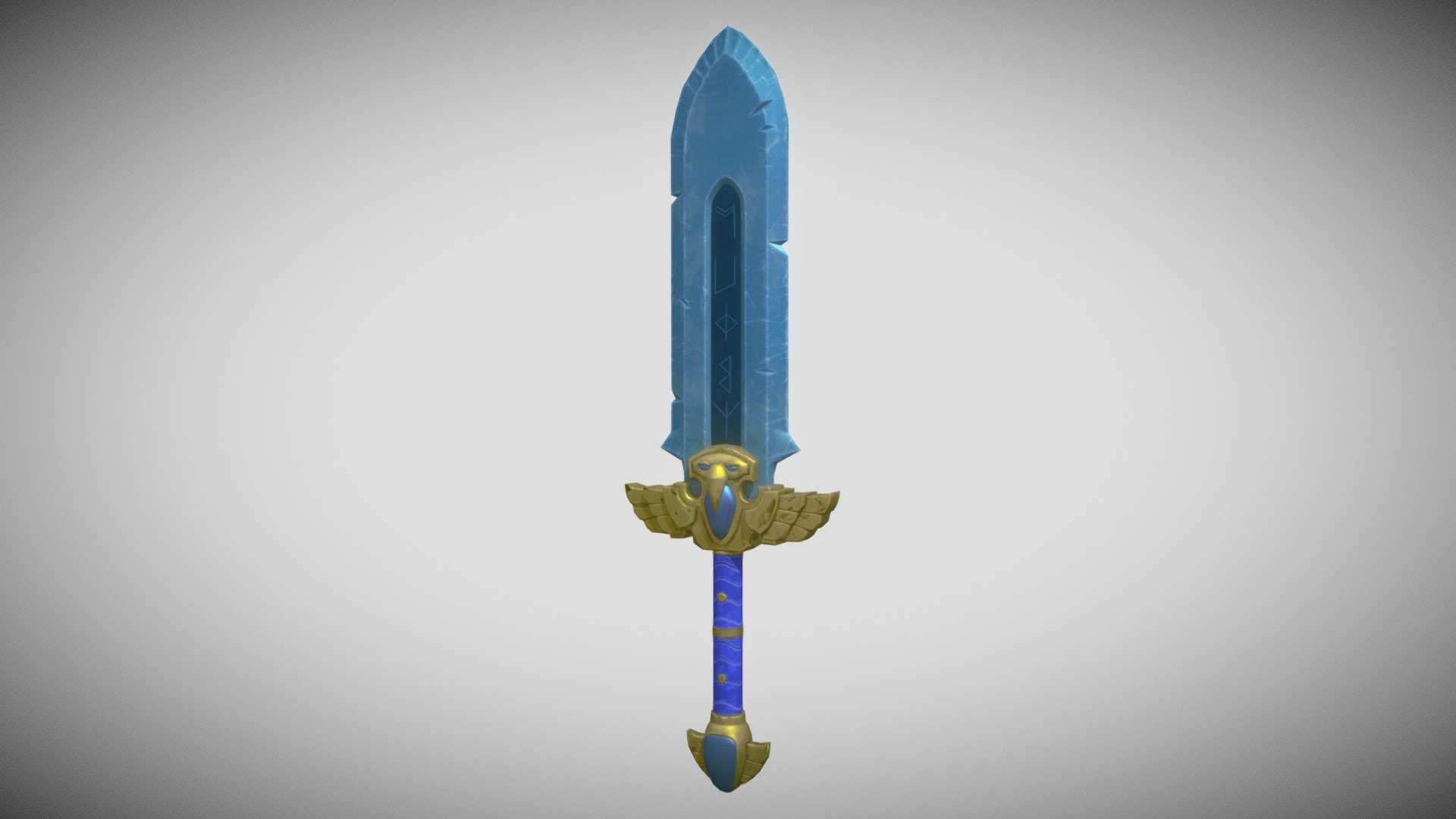Fantasyone Blade - 3D model by Liram (@lirammel) [c8d32da] - Sketchfab