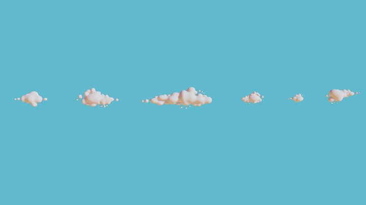Clouds 3D models - Sketchfab