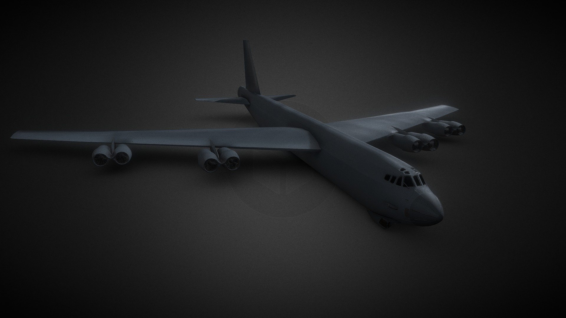 B52-Stratofortress - Buy Royalty Free 3D model by blarg (@blarg1) [c8d46e5] - Sketchfab Store