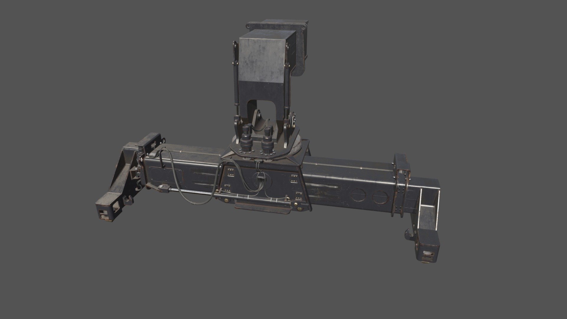 Kalmar DRU450 Spreader - 3D model by drbanana [c8d4ae9] - Sketchfab