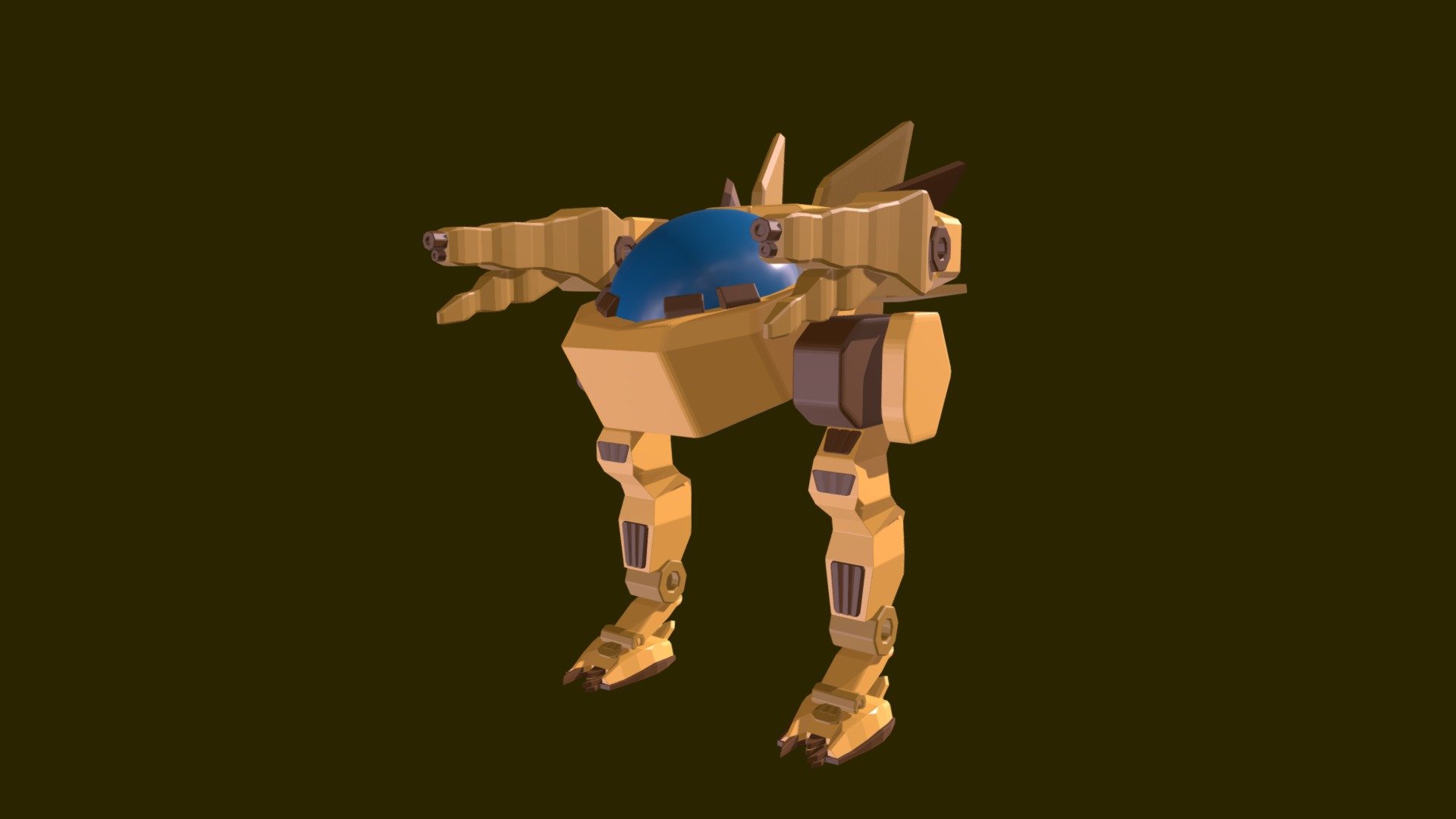 Sand Mech - Download Free 3D model by iwannachillll [c8d4f9d] - Sketchfab