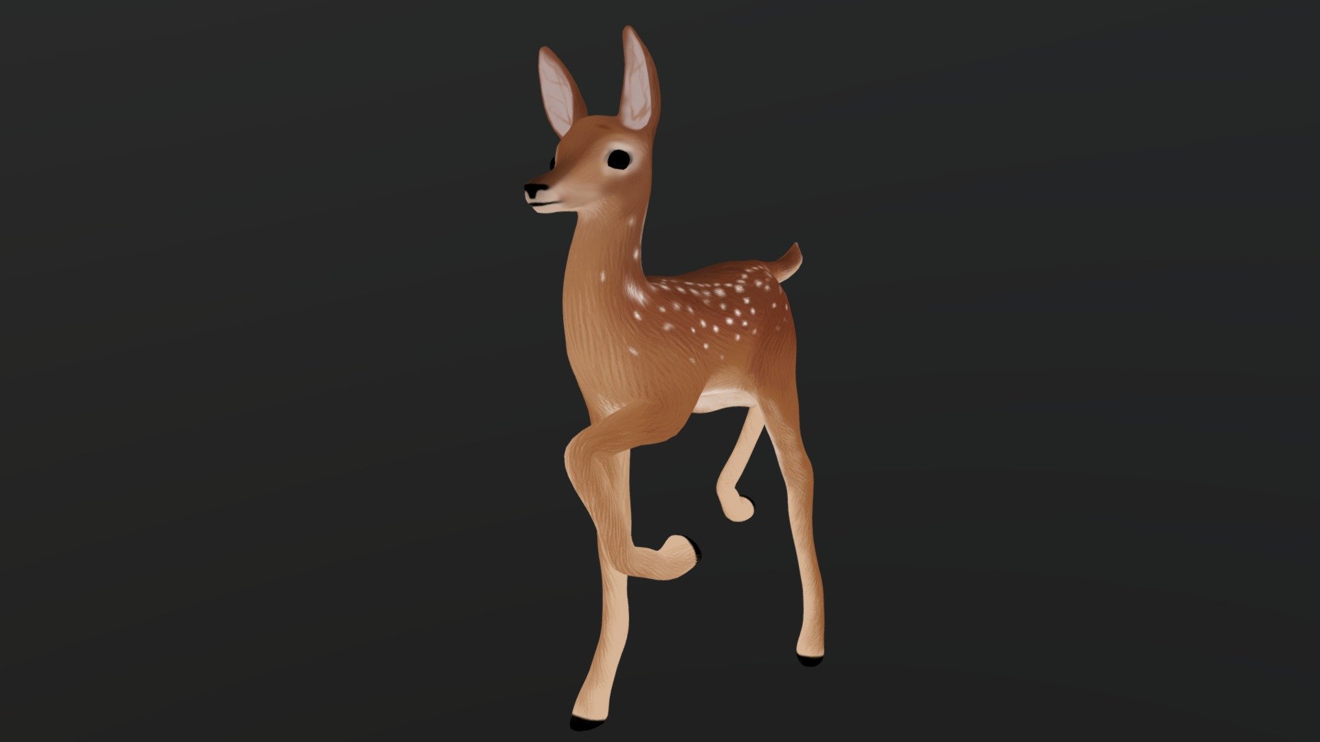 Deer Full Export - 3D model by DaphneZwarts [c8d5519] - Sketchfab
