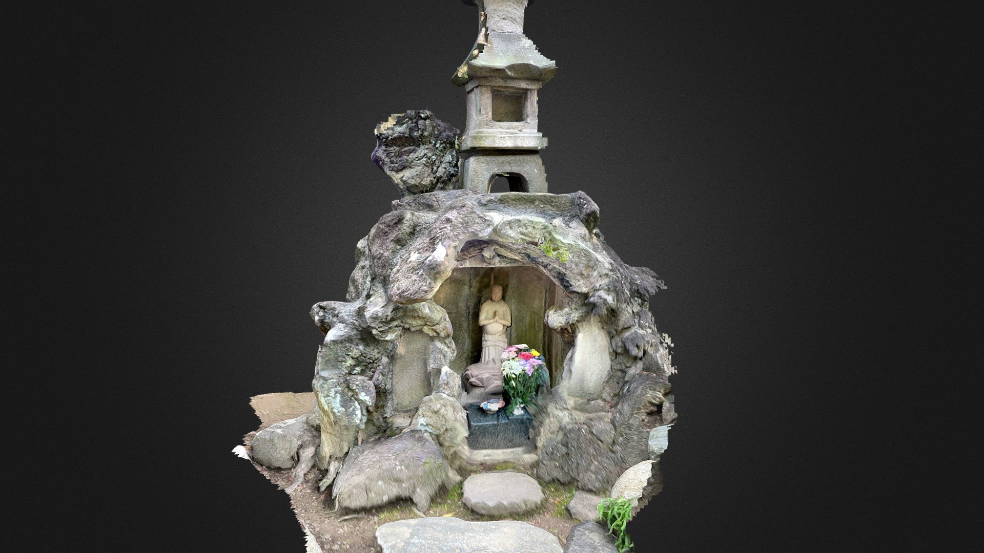 Japanese stone shrine scans with iPhone12 Pro_01 - Download Free 3D ...