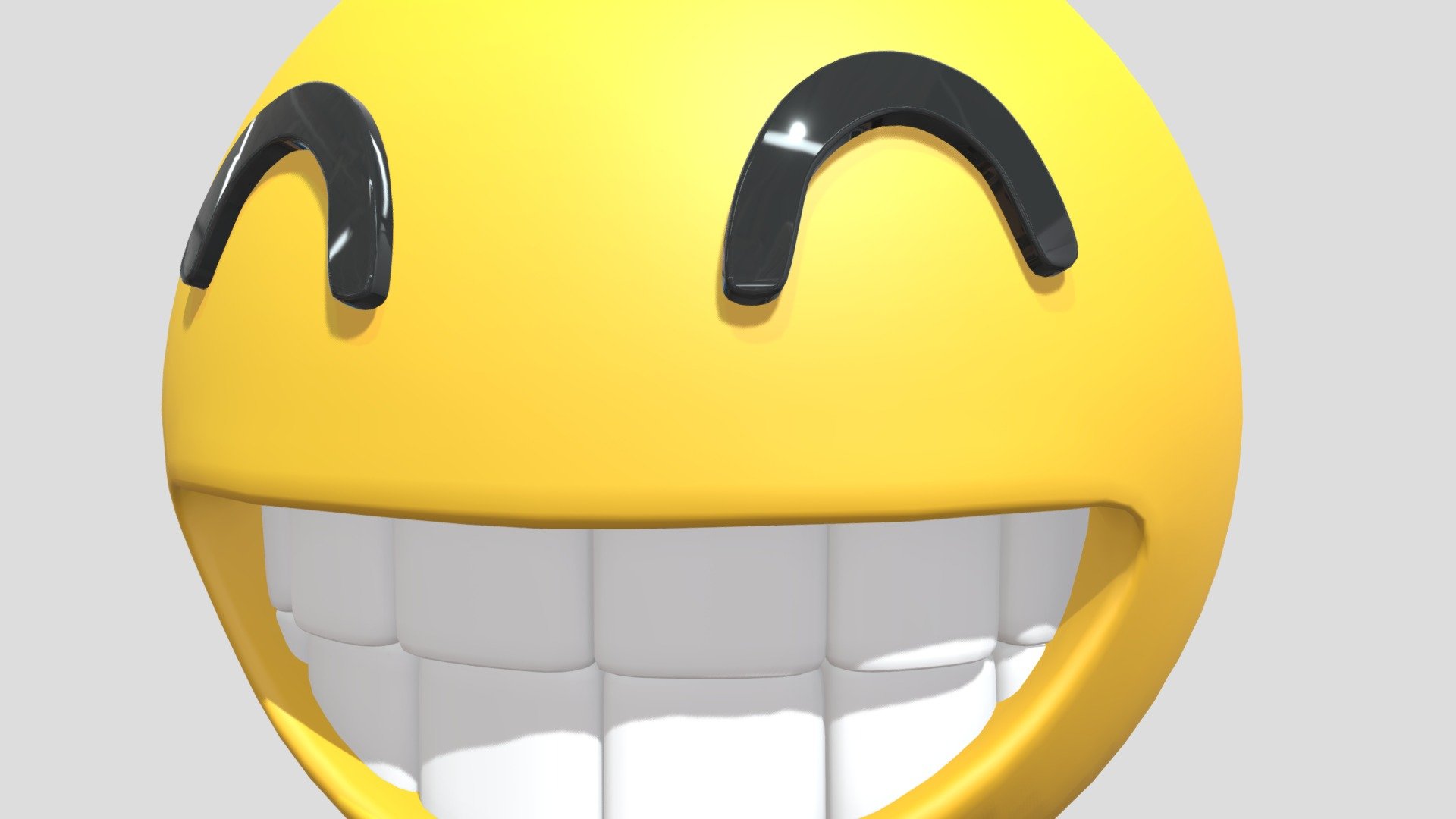 Happy Face - Download Free 3D model by almahyra.noureen [c8d7026 ...