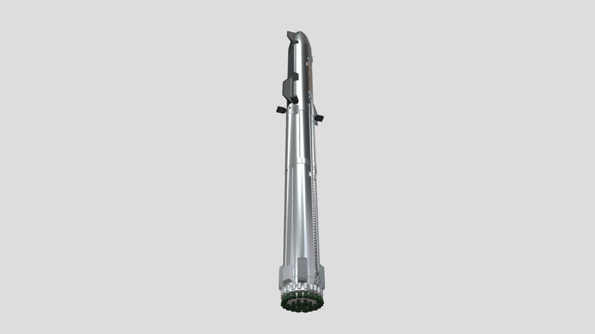SpaceX Starship SN20 BN4 Orbital Prototype - Download Free 3D model by ...