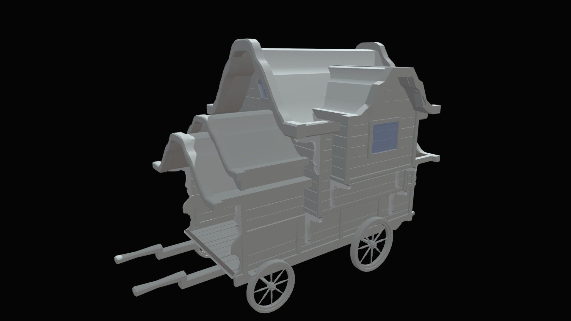 Wagon - 3D model by gioiaonawa [c8da01f] - Sketchfab
