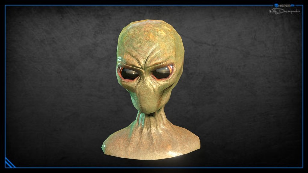 Alien - Download Free 3D model by Willy Decarpentrie (@skudgee ...