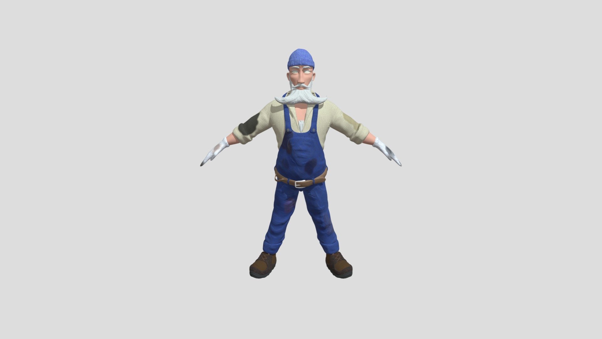 Engineer Character Model - 3D model by heber.dftgy [c8dadda] - Sketchfab