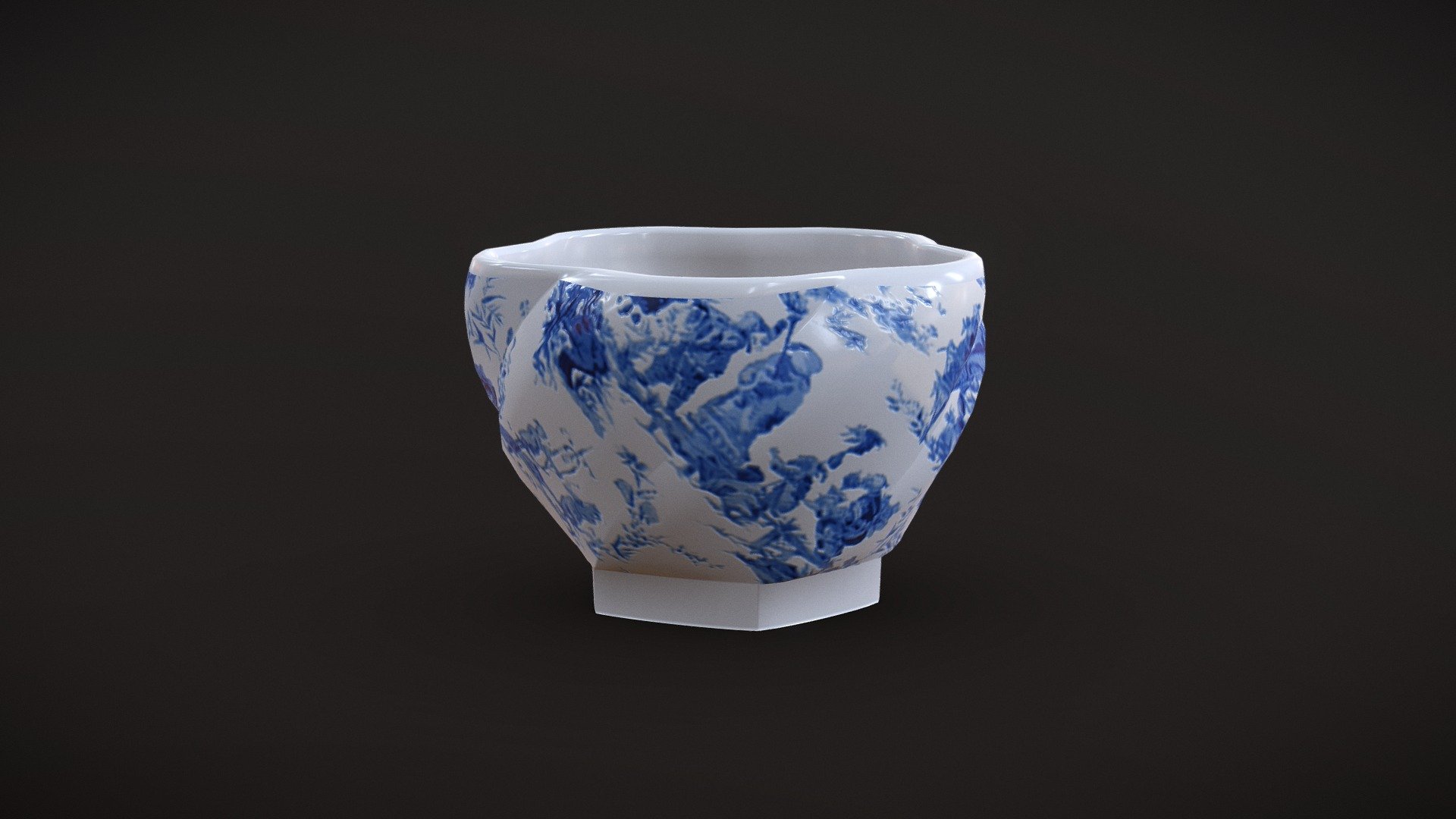 Traditional Chinese Tea Ceremony Cup - Buy Royalty Free 3D model by ÆON ...