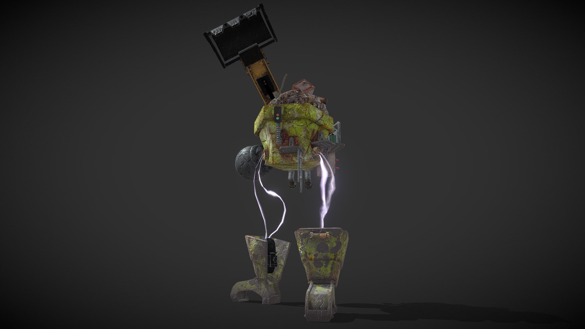 The Scrap Mech - 3D model by gregory.bott [c8e0a1e] - Sketchfab