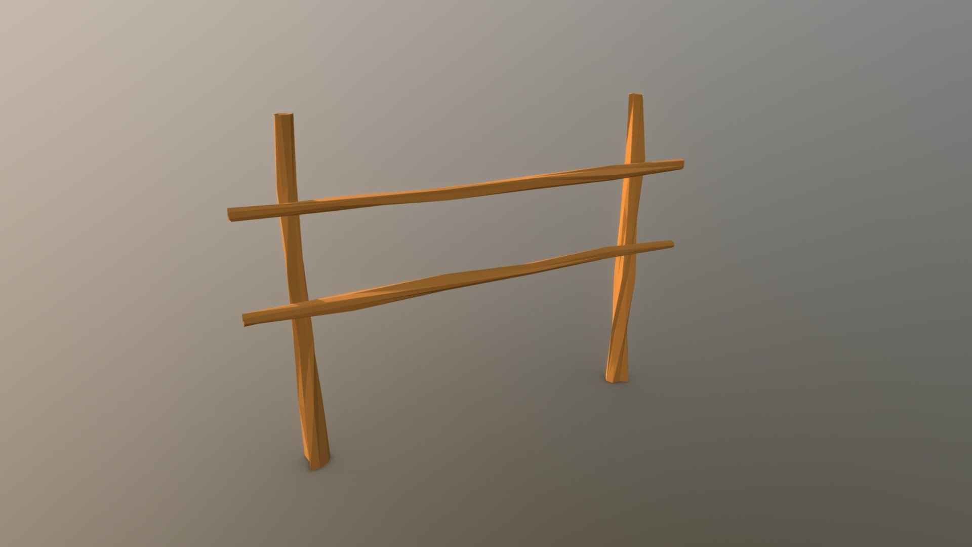 Stick Fence [Low-Poly] - Download Free 3D model by HanSoloSnipe ...