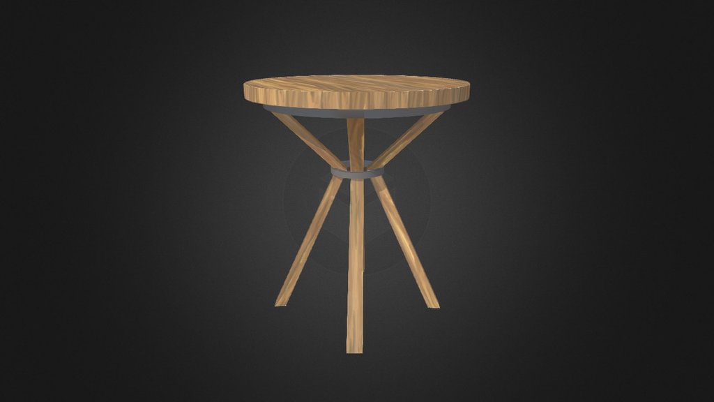 Round Table - 3D model by brookecherie [c8e41b7] - Sketchfab