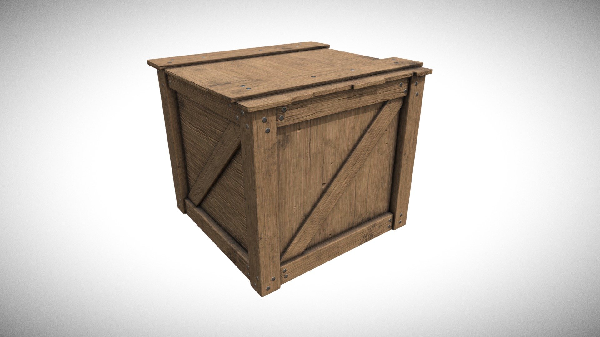 Crate - Buy Royalty Free 3D model by zunaroath [c8e6cfd] - Sketchfab Store