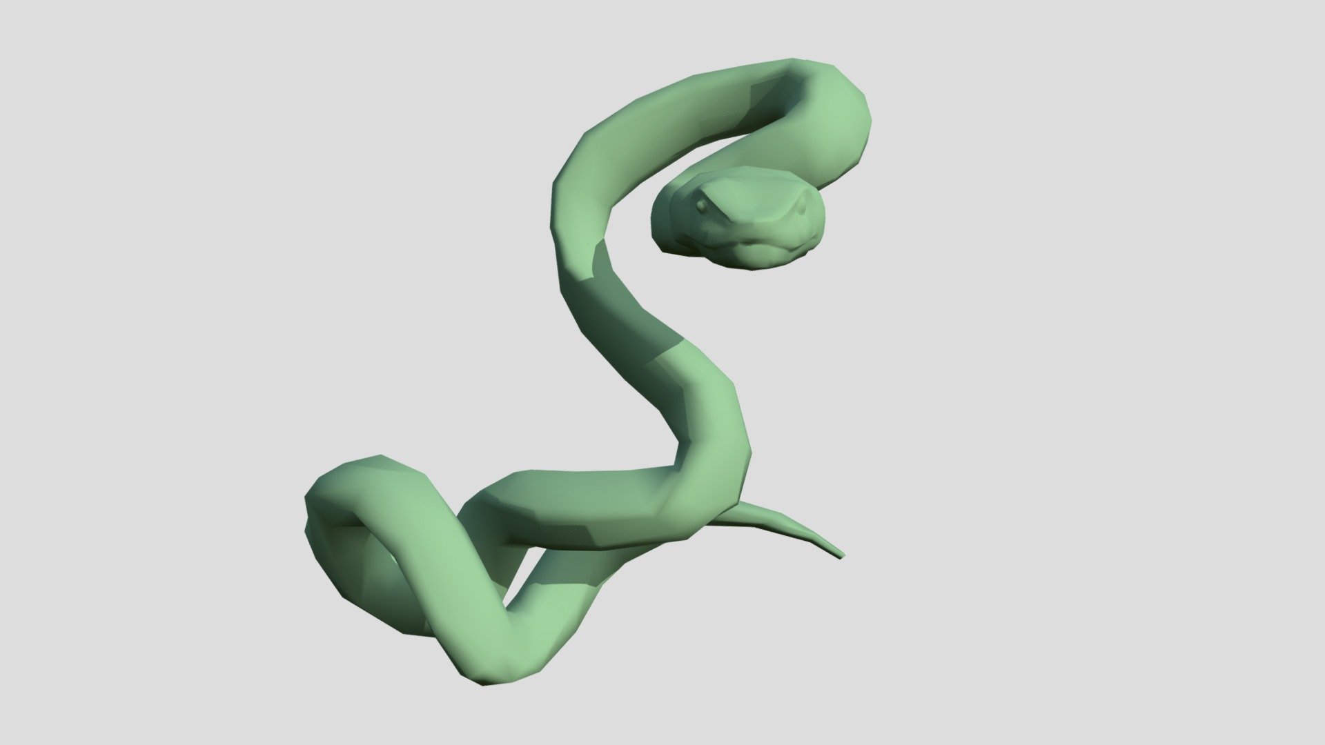 Viper snake 3D Model Low Poly - 3D model by 3DArtJourney [c8e7c75 ...