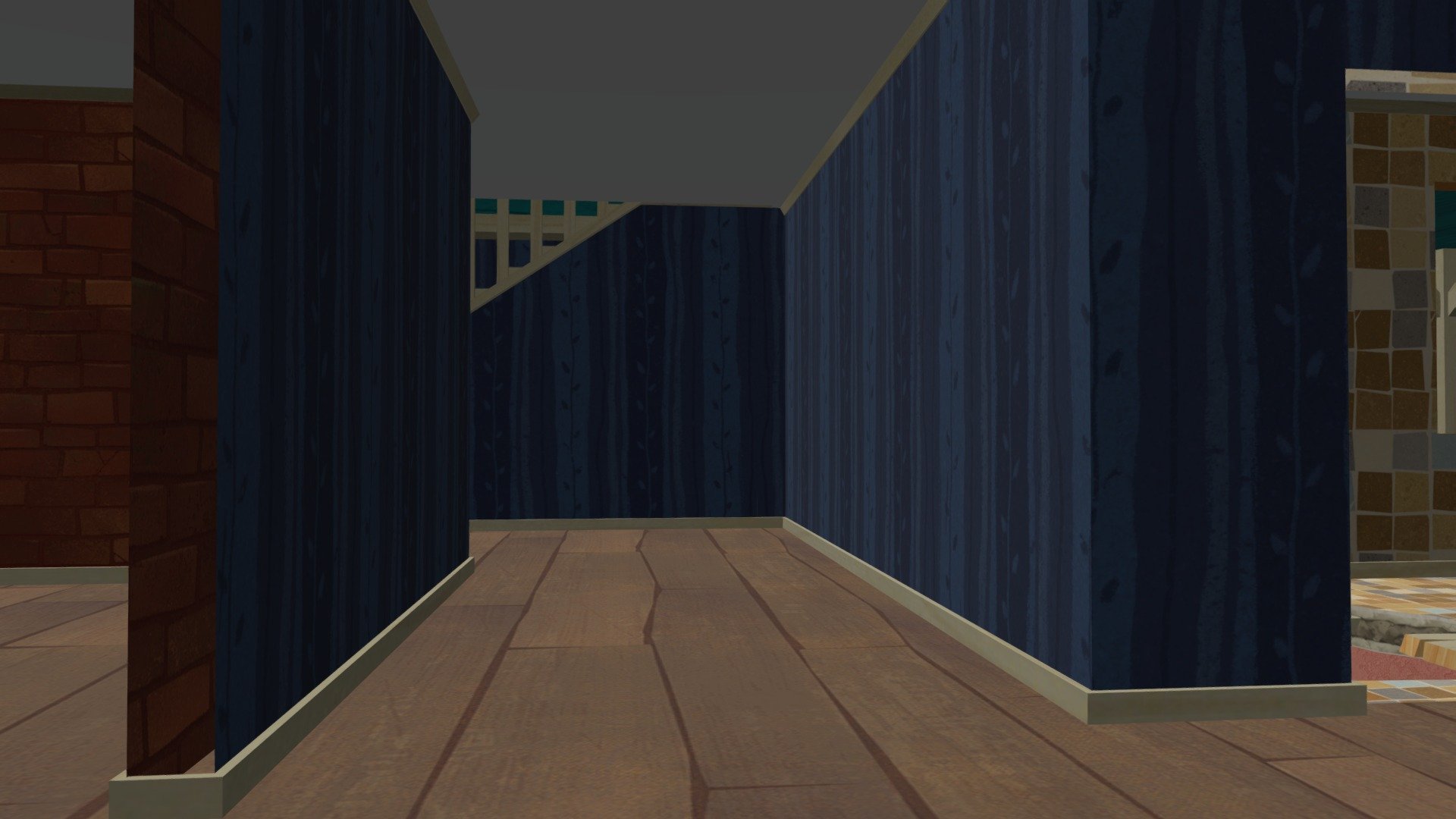 Hello Neighbor - Neighbors House Alpha 1 - 3D model by Youthful ...