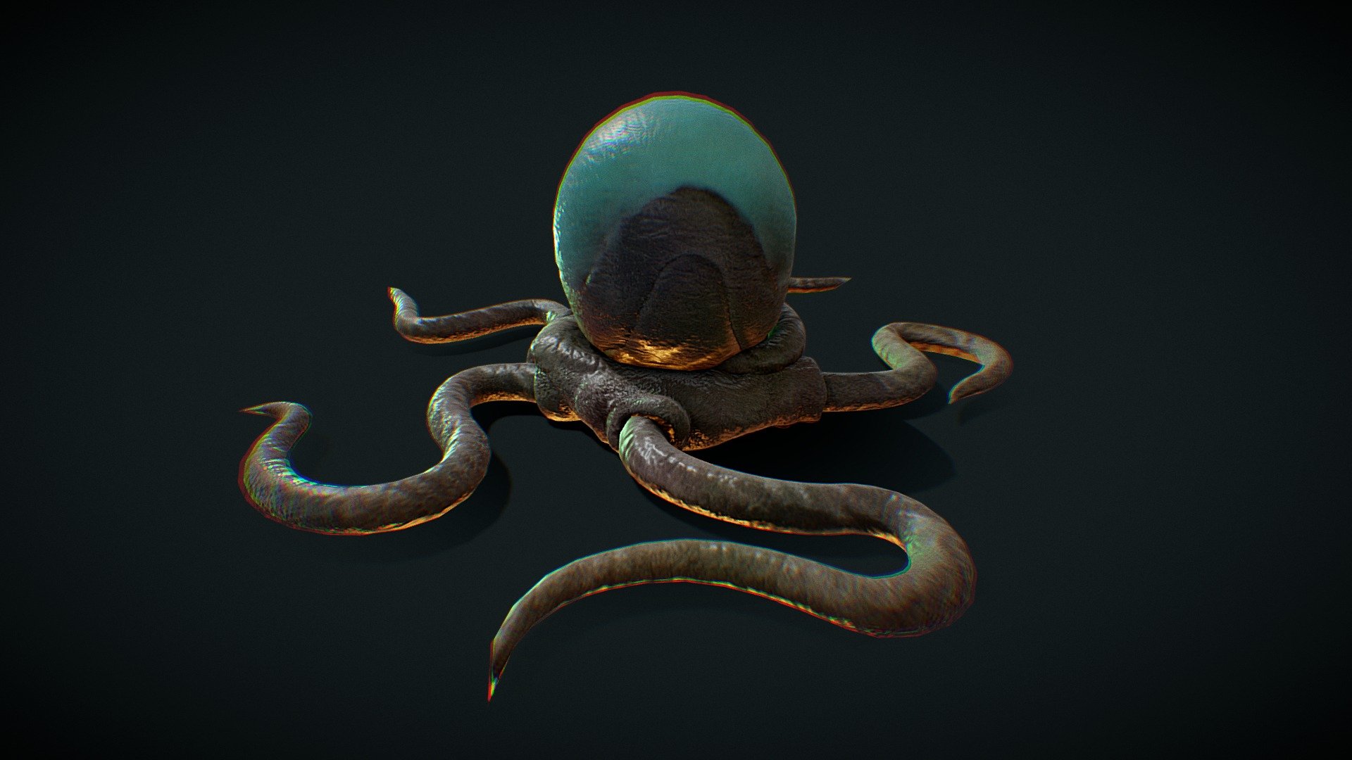 Alien Cyst - 3D model by Sharpsterman [c8eaf2a] - Sketchfab