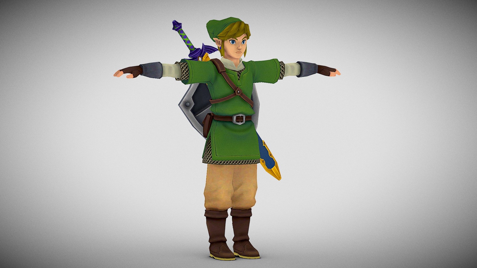 Link (Skyward Sword HD, Editado) - Download Free 3D model by 雨宮レン ...