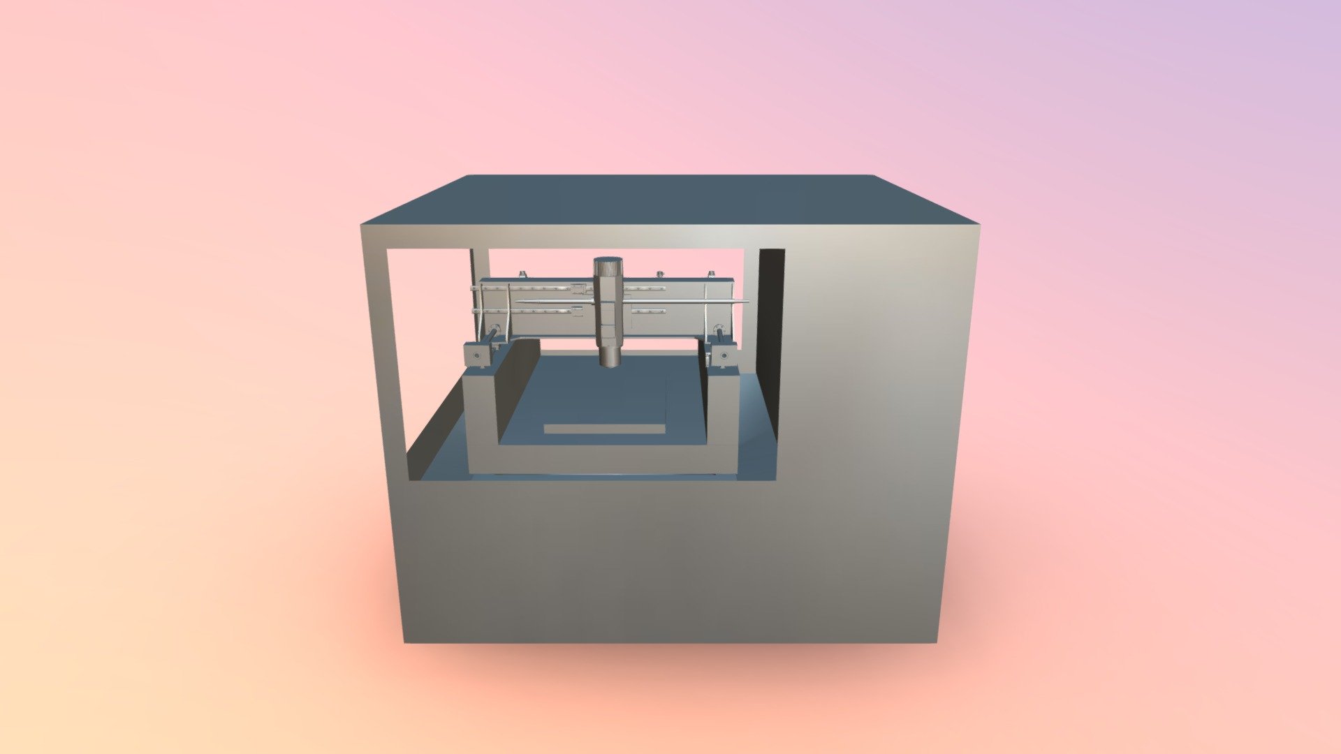 DYMO CNC Machine - 3D model by Onur (@onurbasarkanoglu) [c8eed34 ...