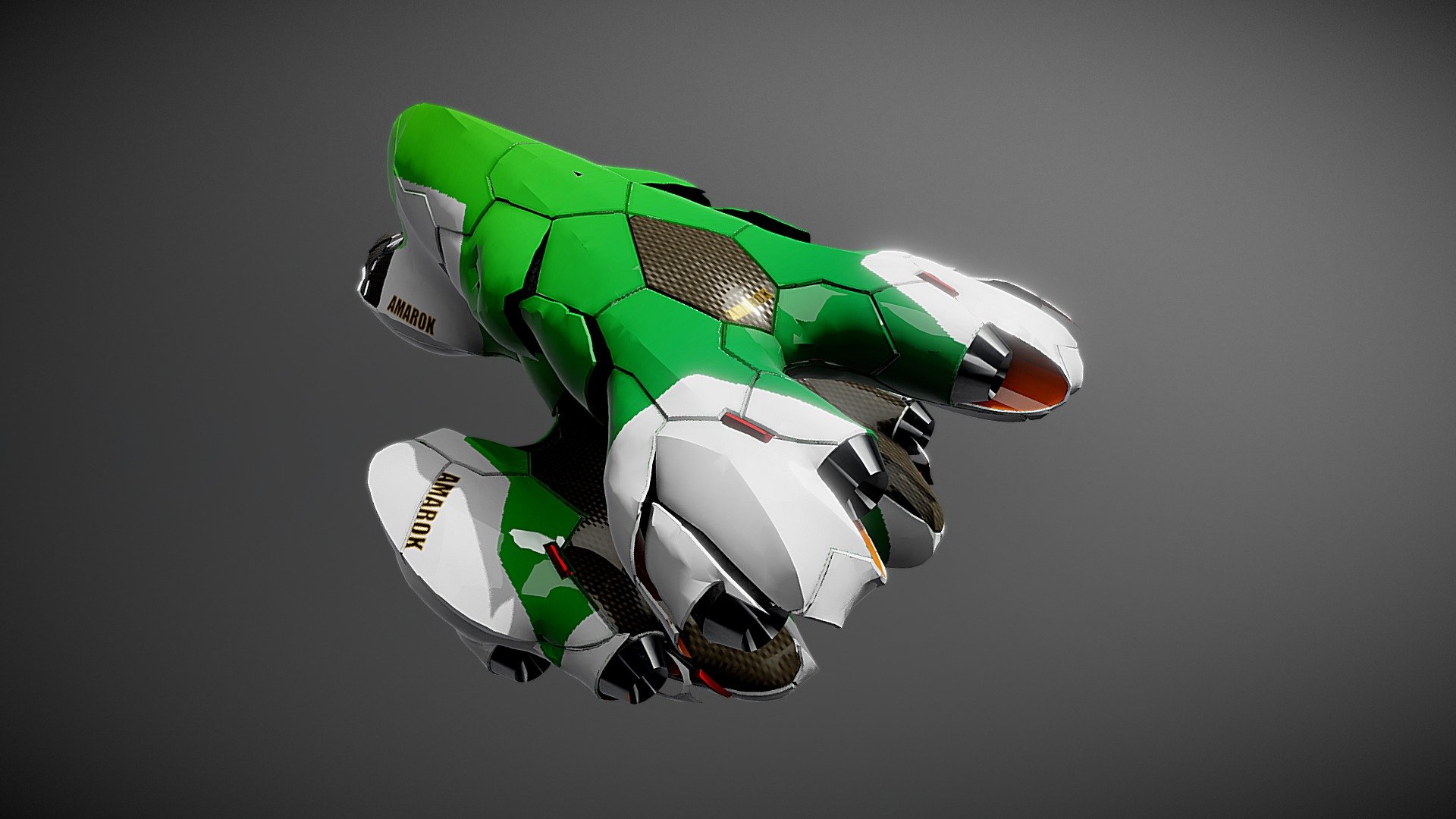 Procedural Hard Surface Modeling Test 8 3 3d Model By Asaito [c8f1d6b