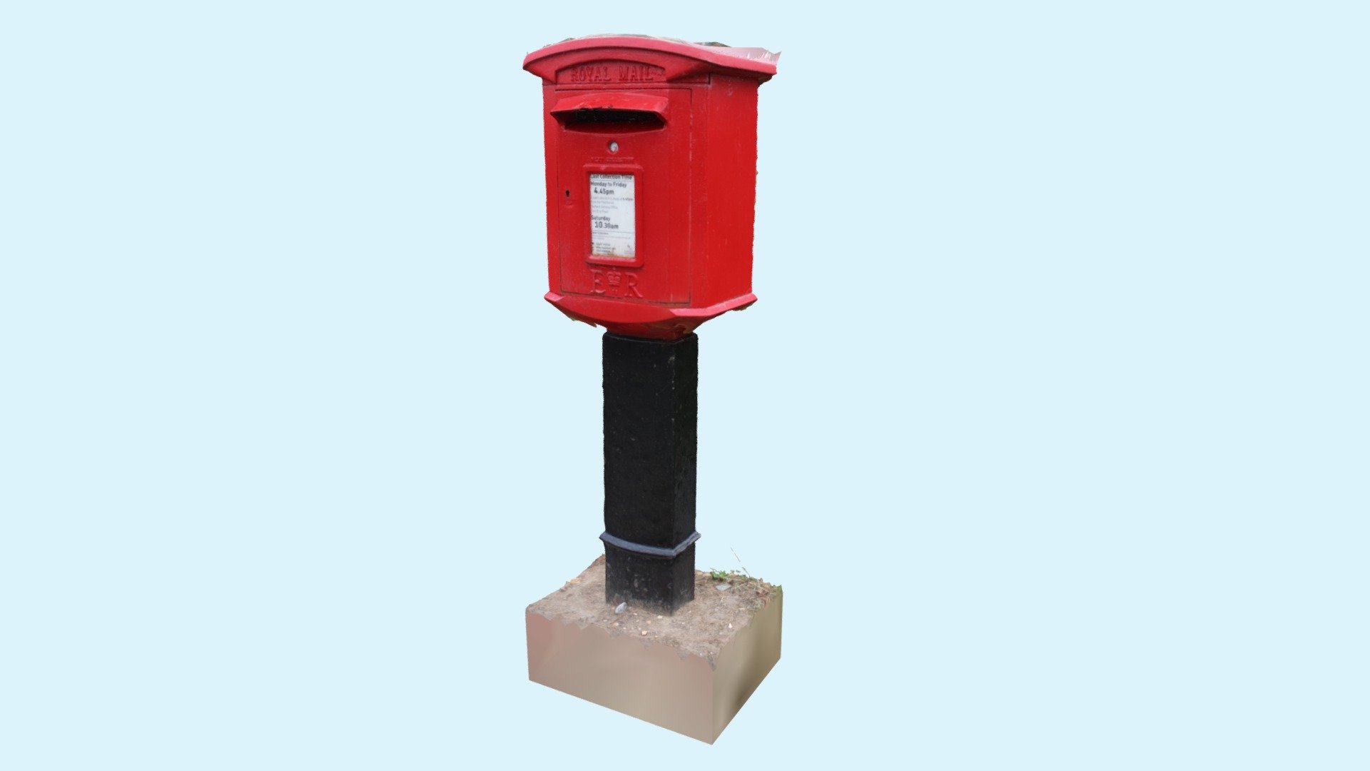 Flitwick Post Box - Download Free 3D model by Bob Currie ...