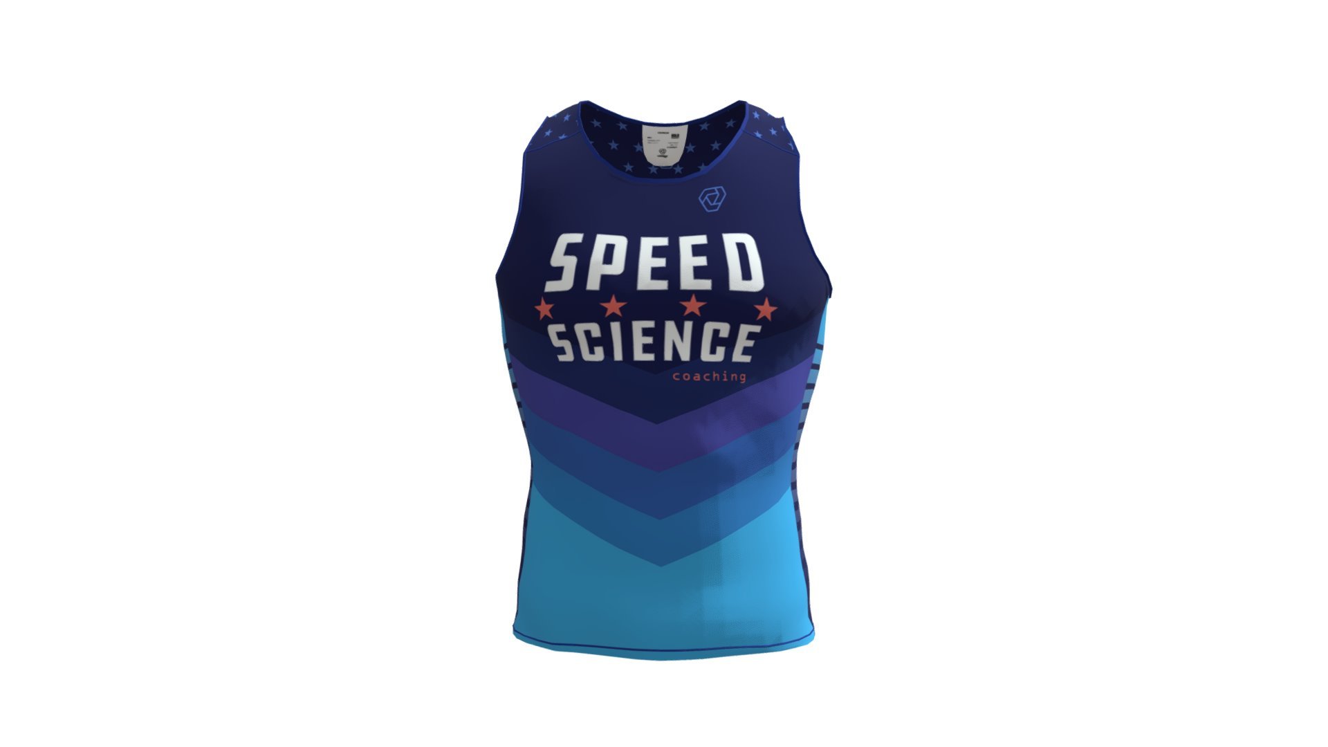 Speed Science Coaching 2018 Running Singlet - 3D model by Verge Sport ...