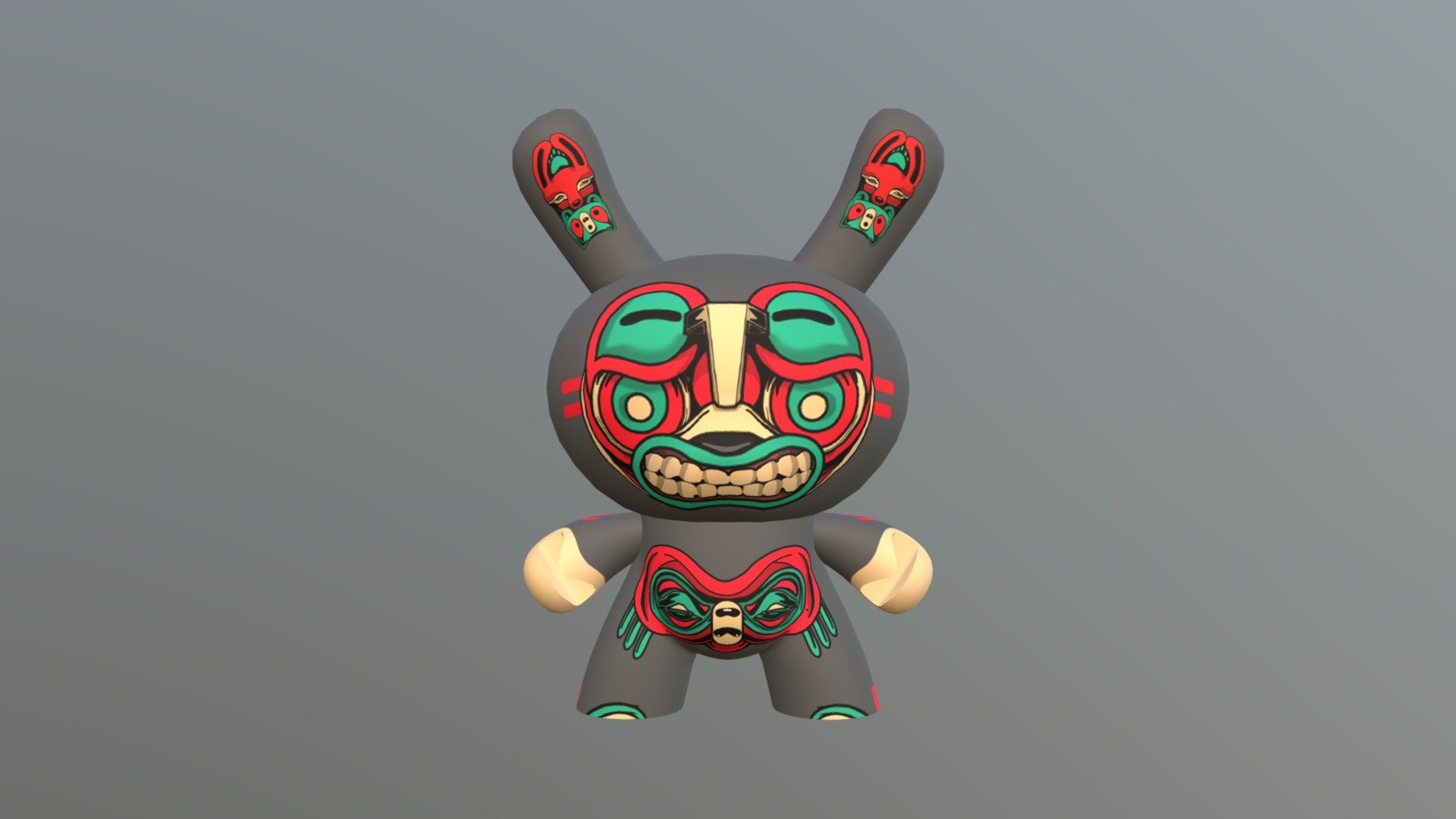 Kidrobot - Download Free 3D model by Daniel Vicente ...