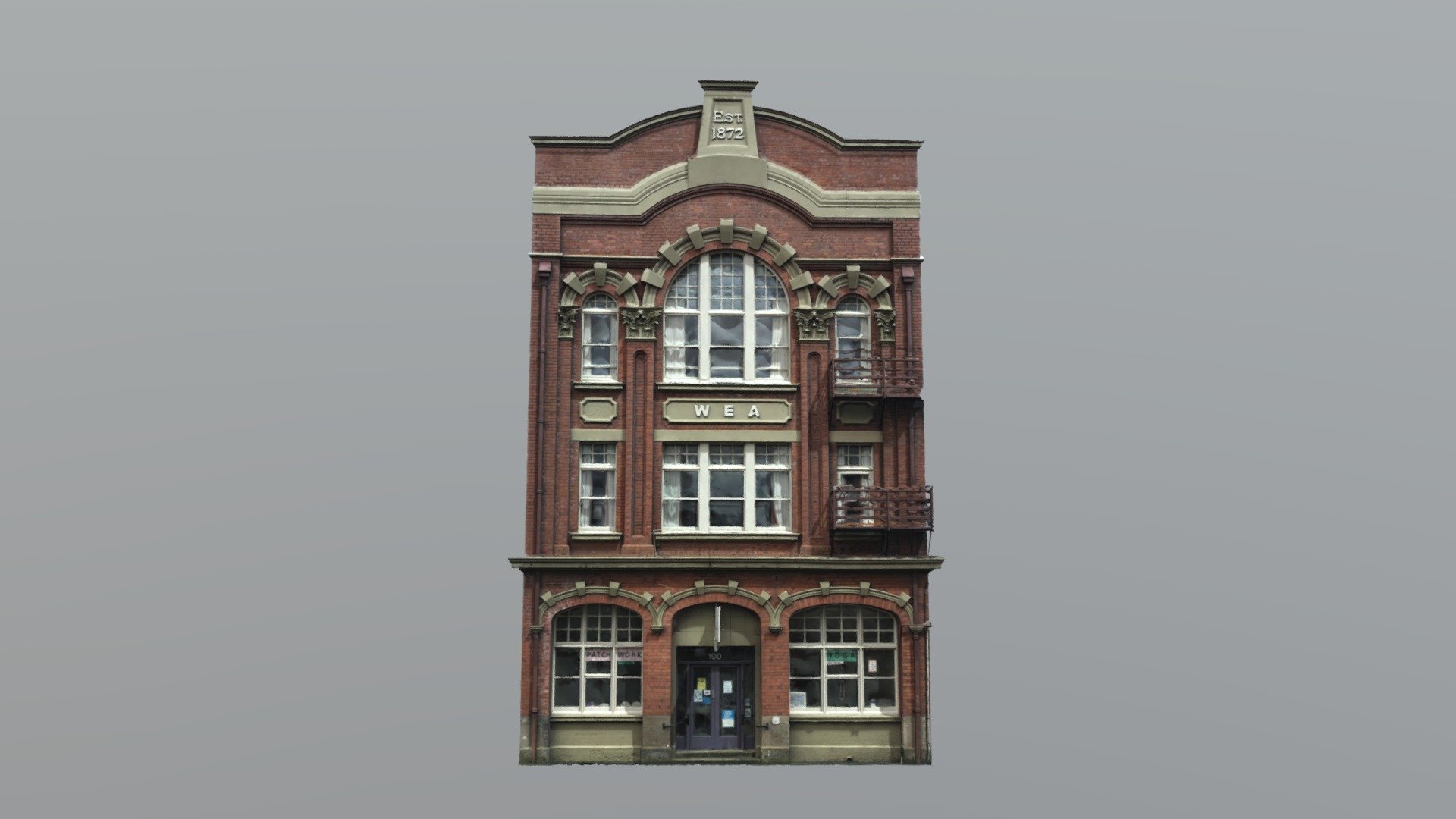 WEA Building Invercargill - 3D model by globalsurveynz [c8f68cb ...