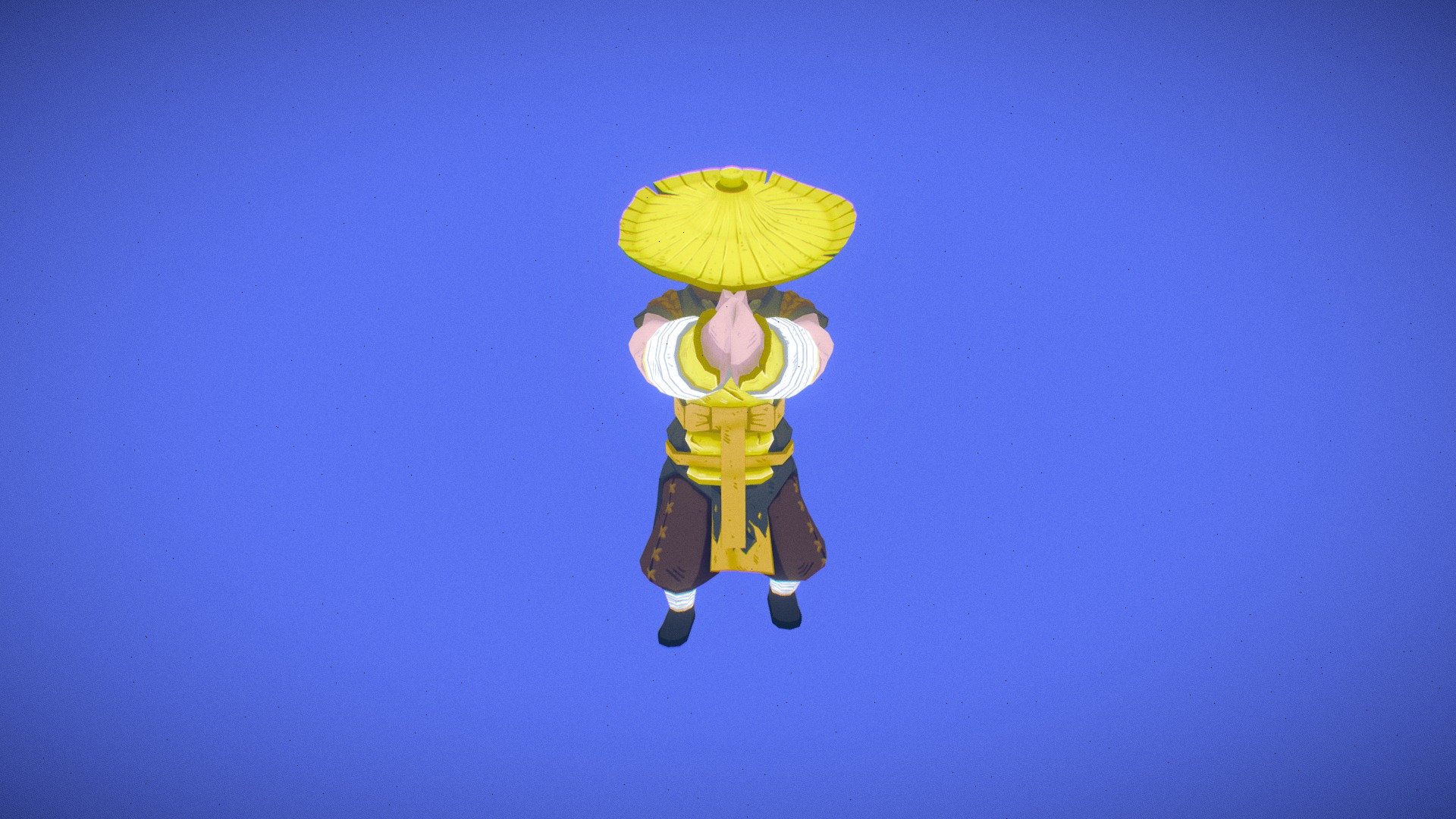 Eastern Monk Character - Download Free 3D model by AnatolApsik [c8f69d7 ...