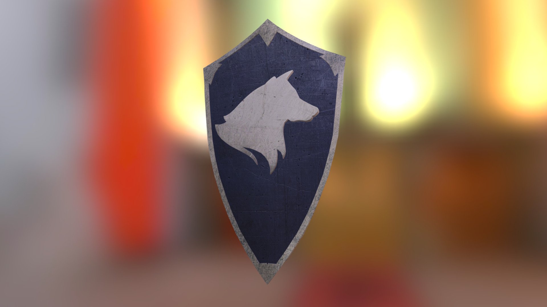 Wolf Shield - Download Free 3D model by Lucas Rios (@lukeibol) [c8f6fbd ...