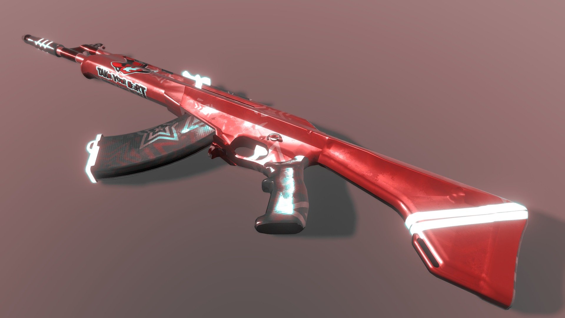 Persona 5 X Valorant Custom vandal - 3D model by Alisha (@AlishaBegum ...