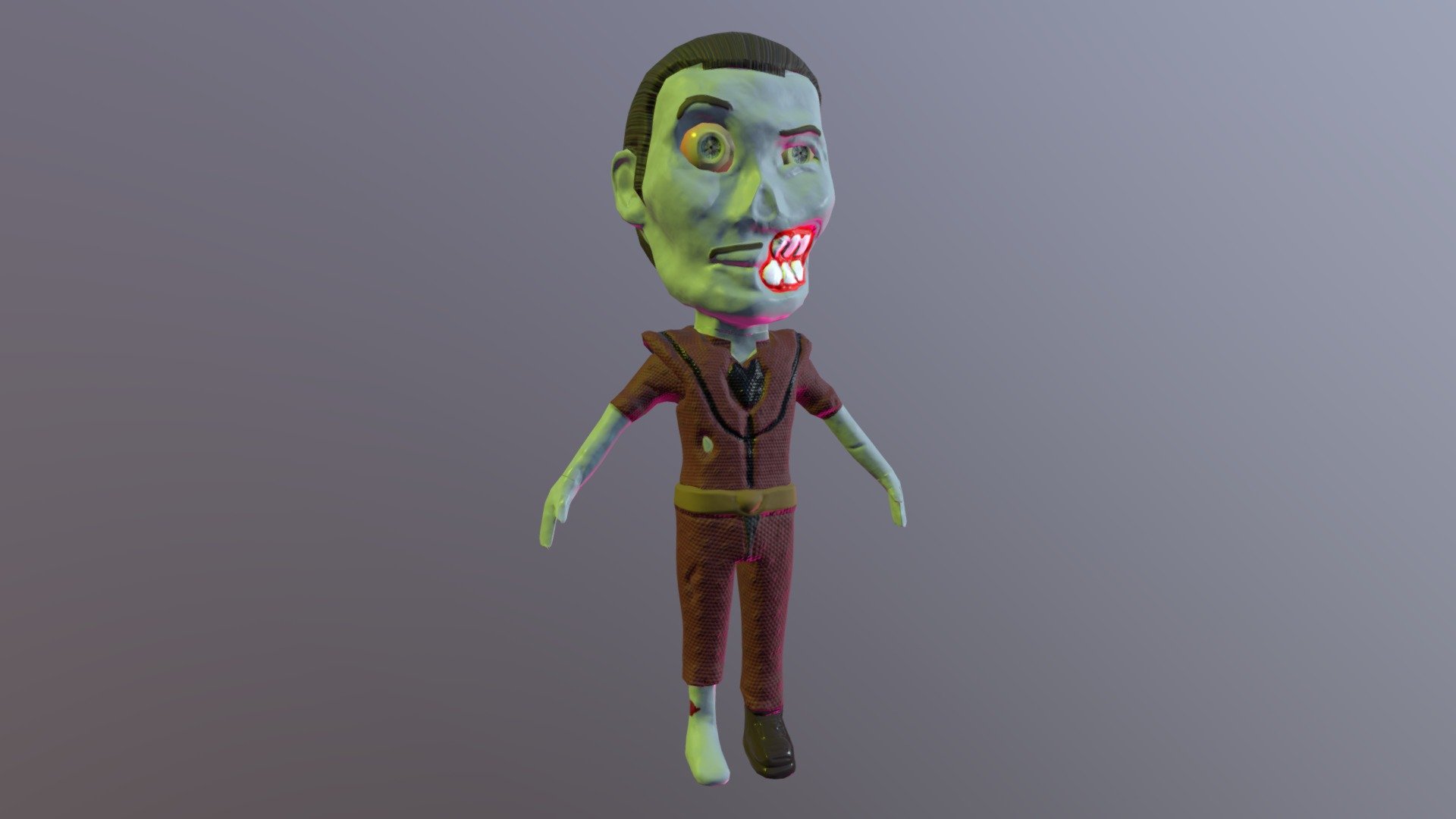 Zombie - Download Free 3D model by rSquare [c8f8b60] - Sketchfab